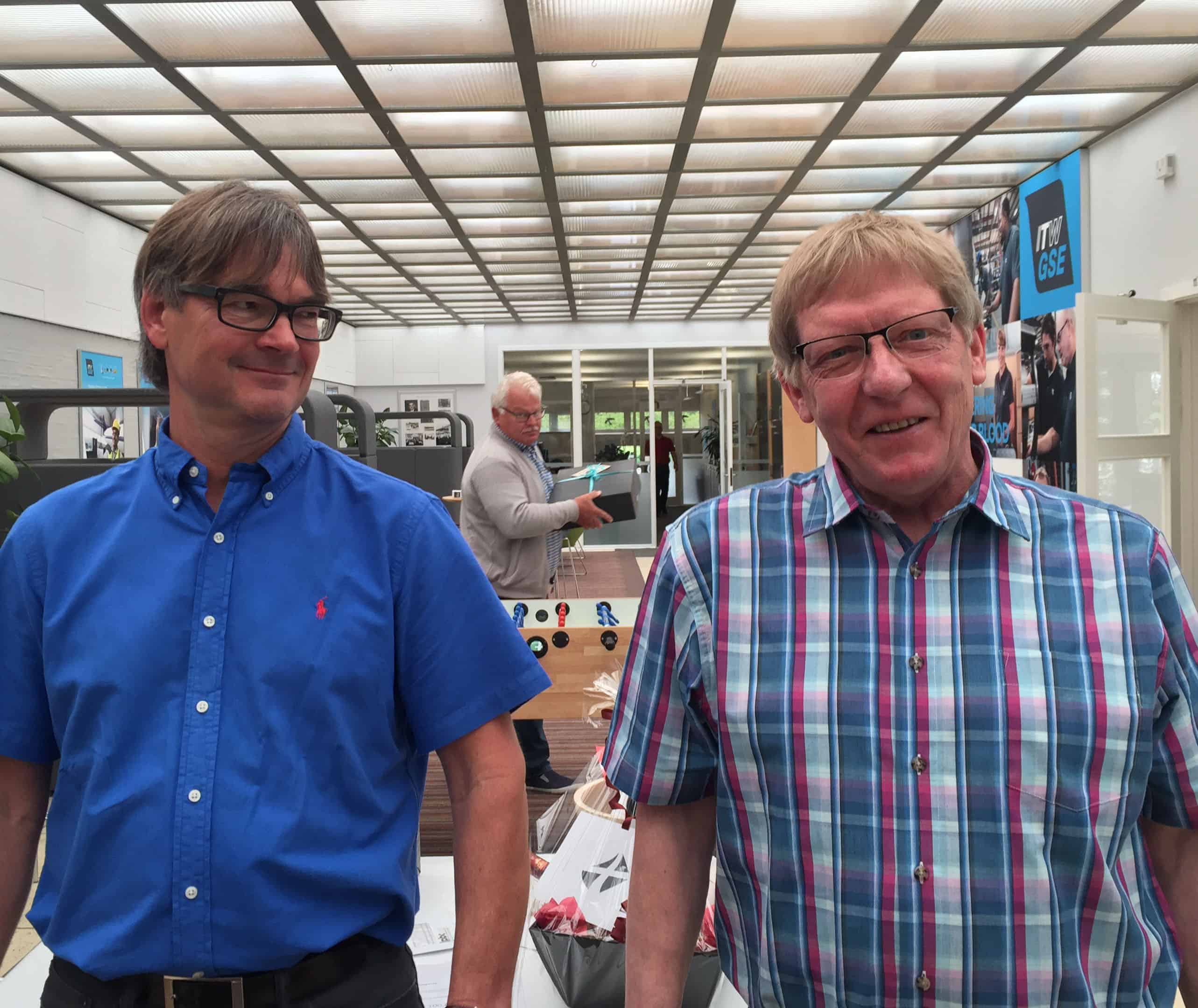 Jan Berg - 40th Work Anniversary with our company | ITW GSE