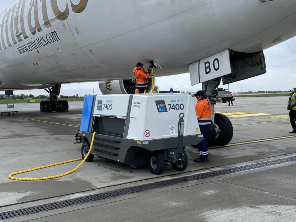Types of Electrical Ground Support Equipment (eGSE) for Aviation - ITW GSE
