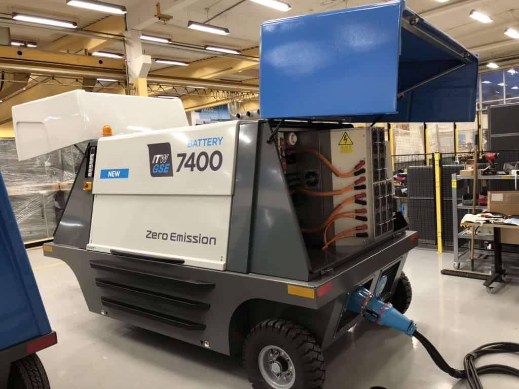 Electric Ground Power Units (eGPU) for Aviation | ITW GSE