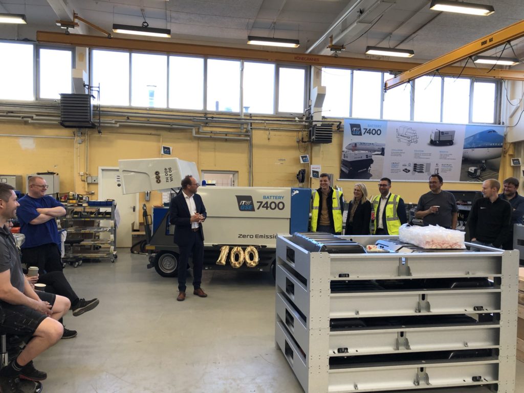 Celebrating the 100th unit of eGPU 90 kVA! - ITW GSE